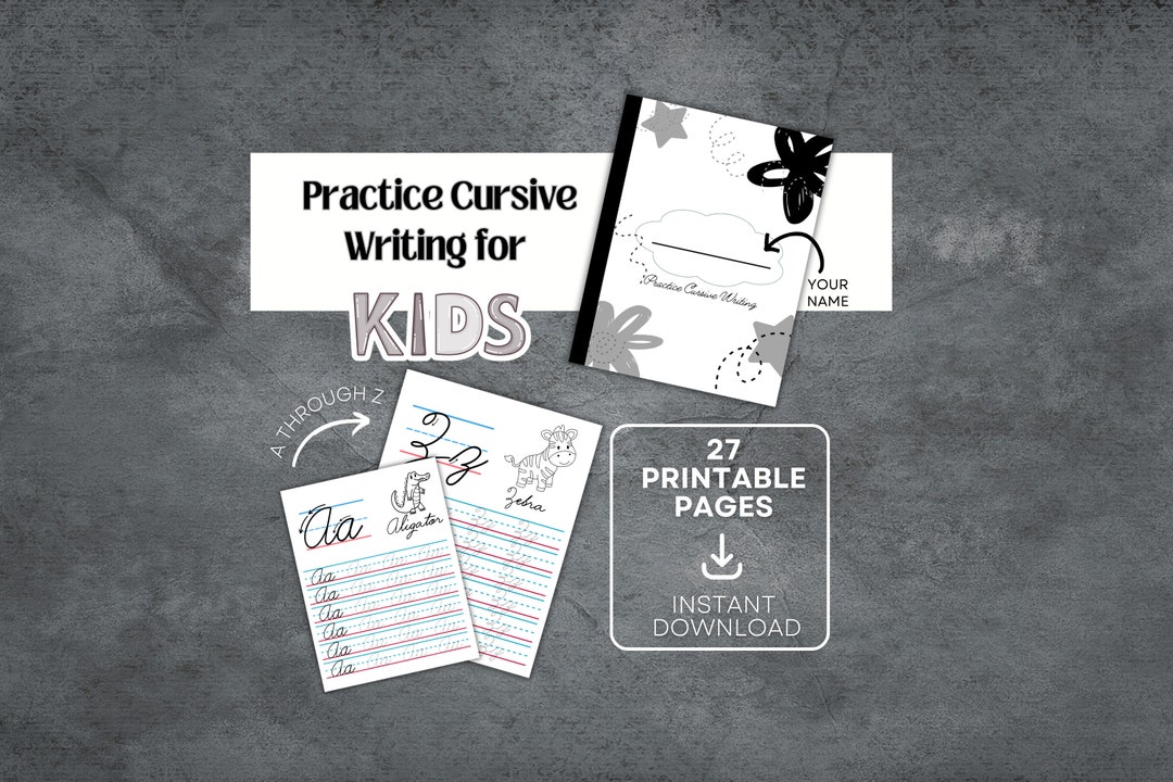 Cursive Writing Practice Sheets | Printable Writing Practice Sheets ...