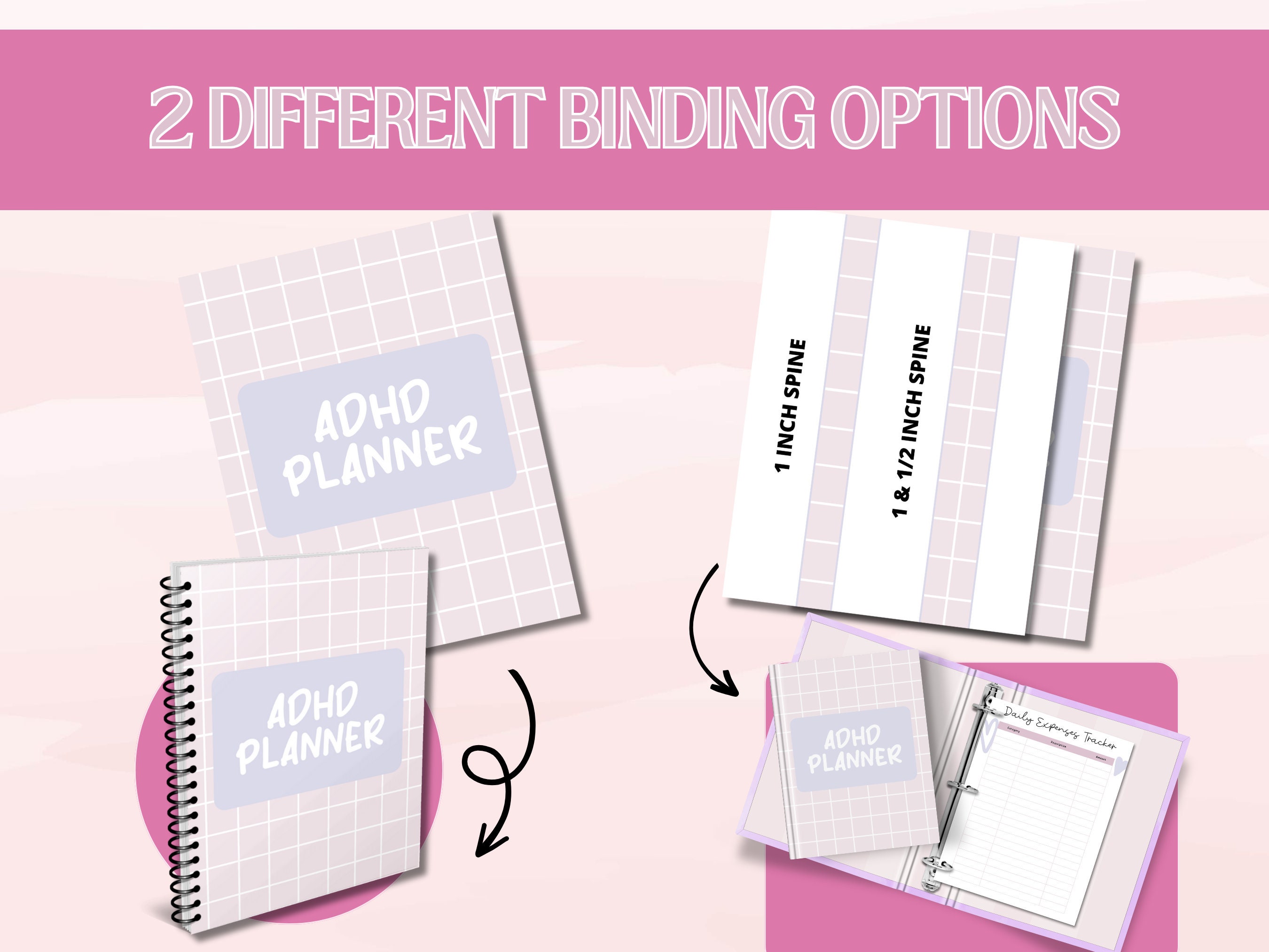 ADHD Printable Planner | ADHD Daily Planner | ADHD Organiser | Adhd ...