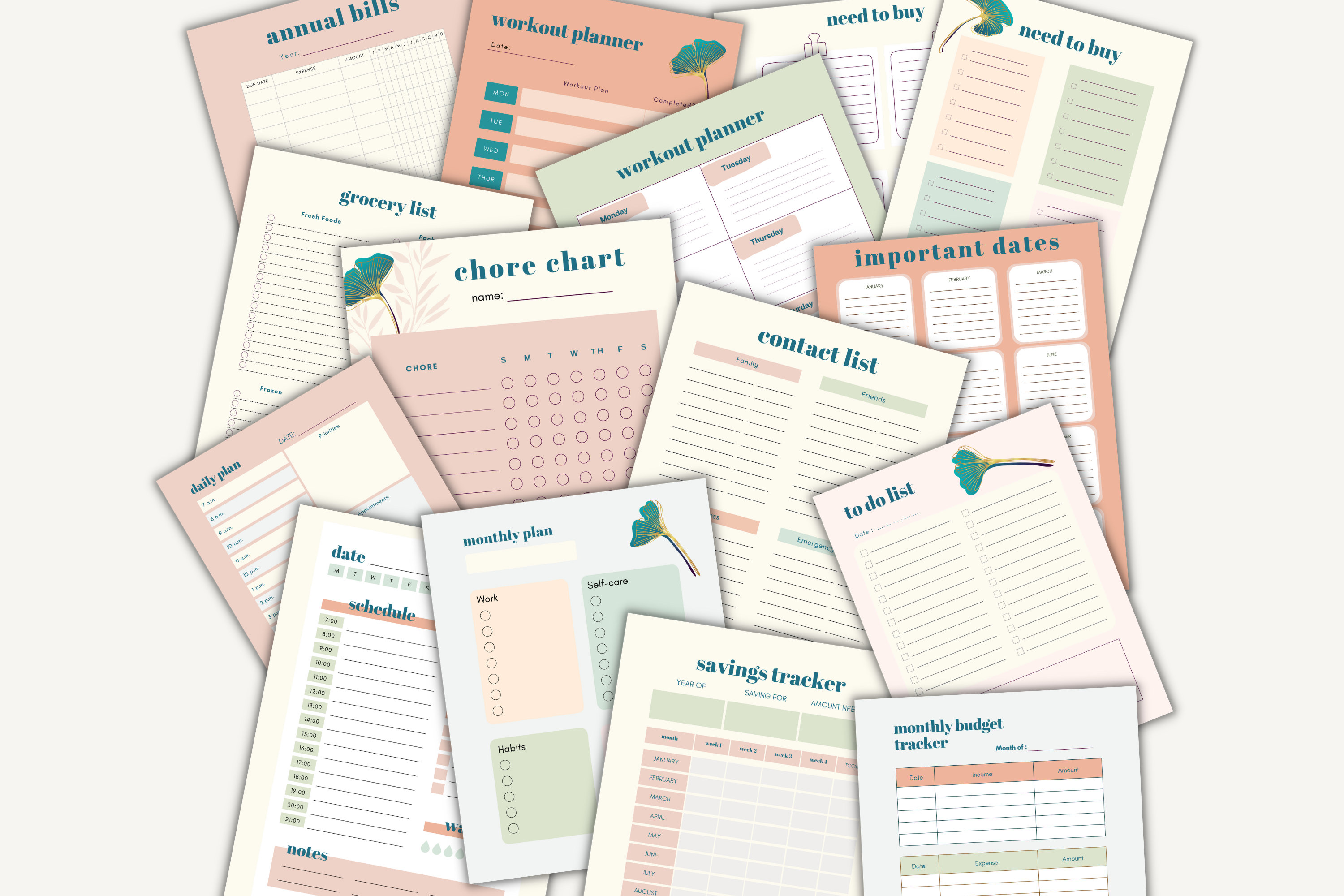 Printable Mom Daily Planner Mom Daily Planner Planner Printable Mom ...