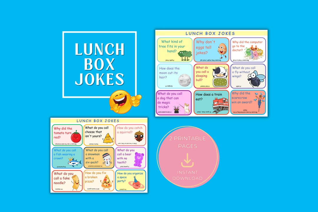 Lunch Box Jokes | Lunchbox Jokes | Jokes for Kids | Lunch Box Notes ...