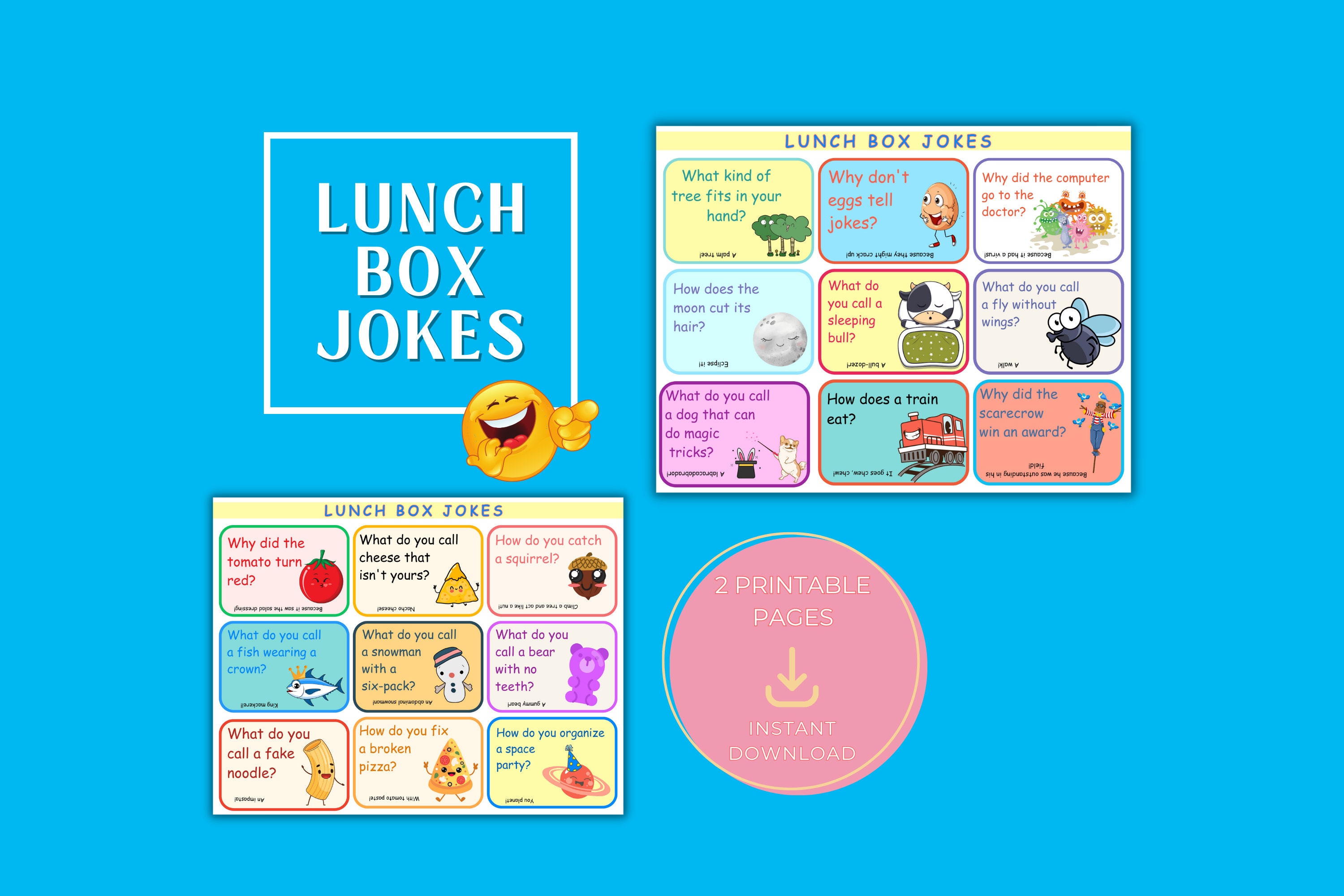 Lunch Box Jokes | Lunchbox Jokes | Jokes for Kids | Lunch Box Notes ...