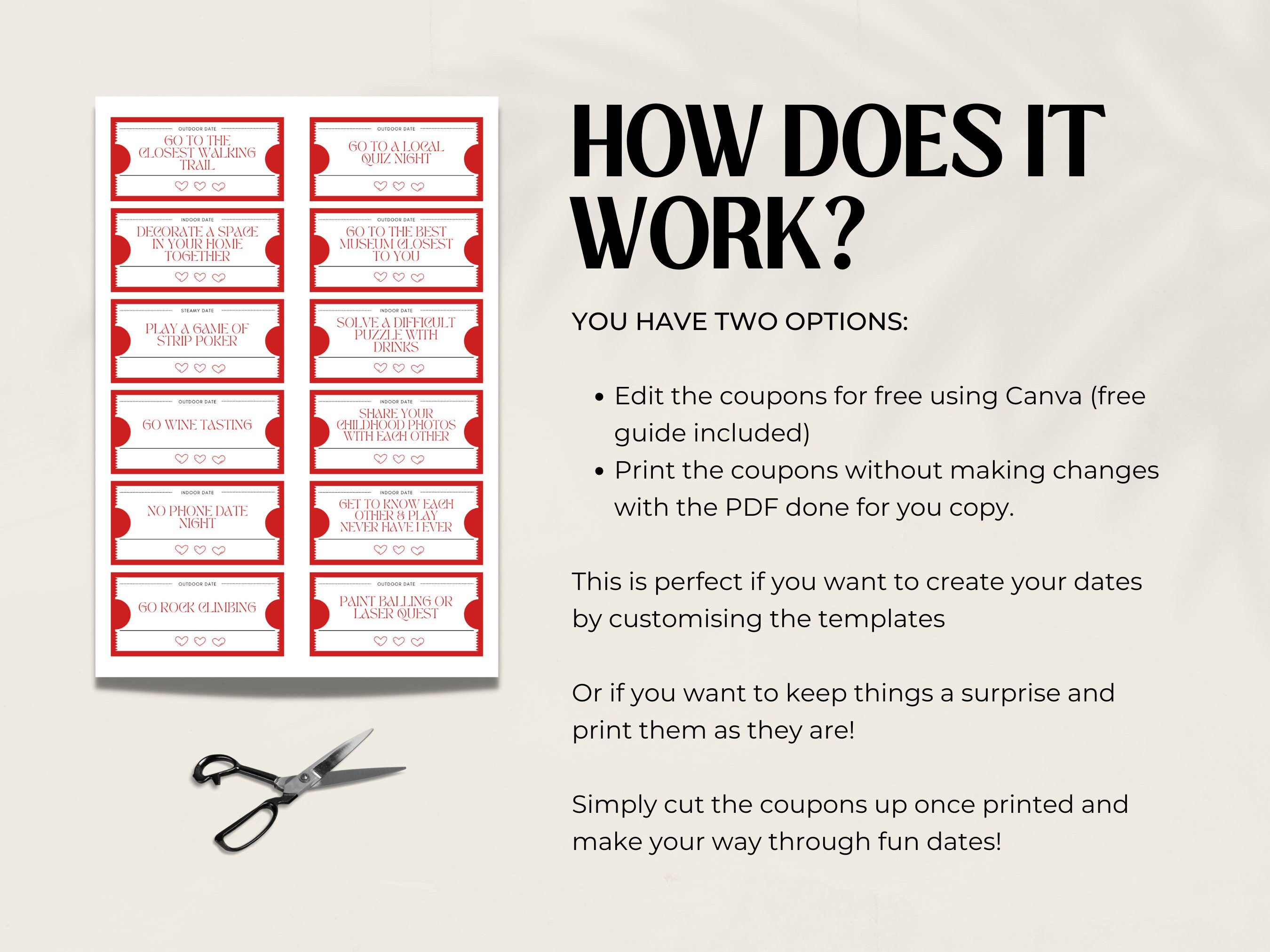 Date Night Card | Box of Date Night Cards | Date Night Cards | Year of ...