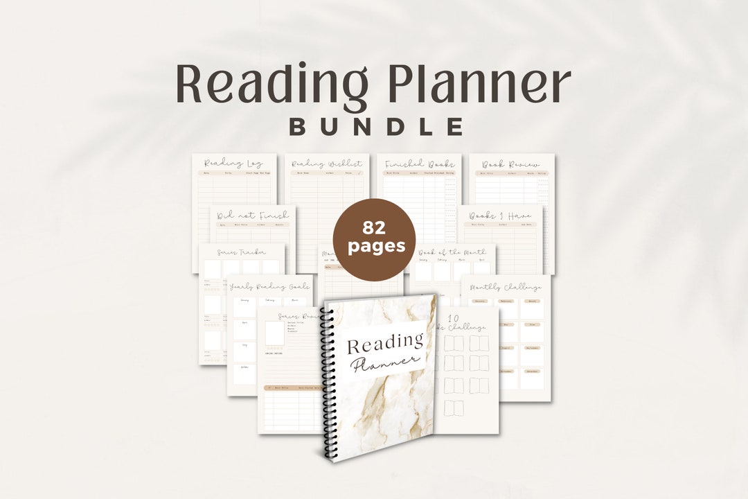 Printable Reading Journal Pages | Reading Journal for Book Lovers ...