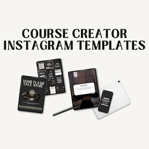 Course Templates Canva Online Course Content Template Canva Template ...