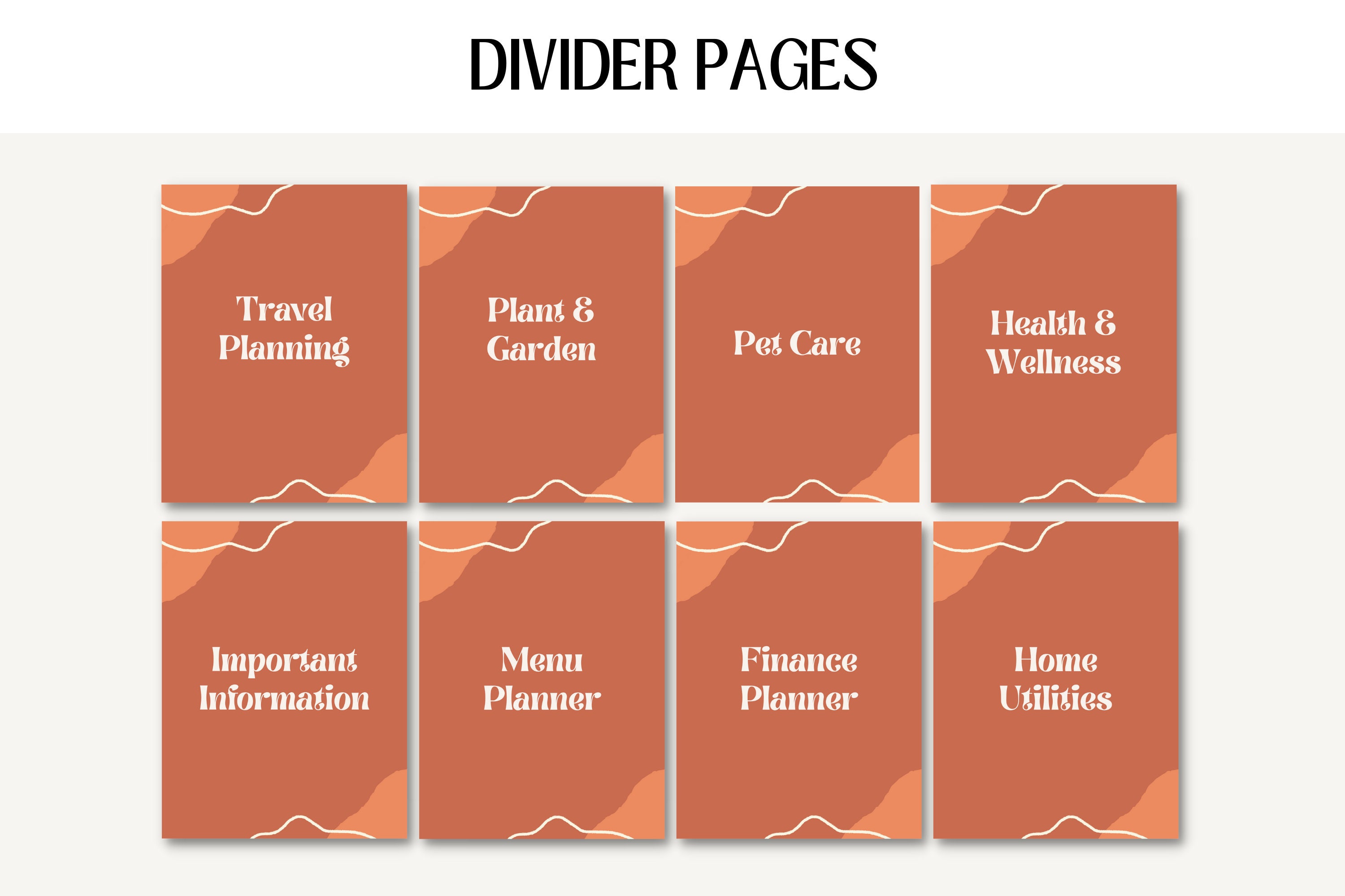 Home Management Printables Home Management Tracker - Etsy