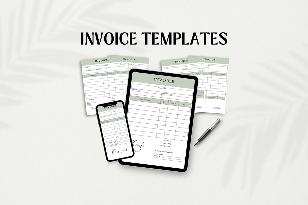 Template Invoice Invoice Template Pages Simple Invoice Templates ...