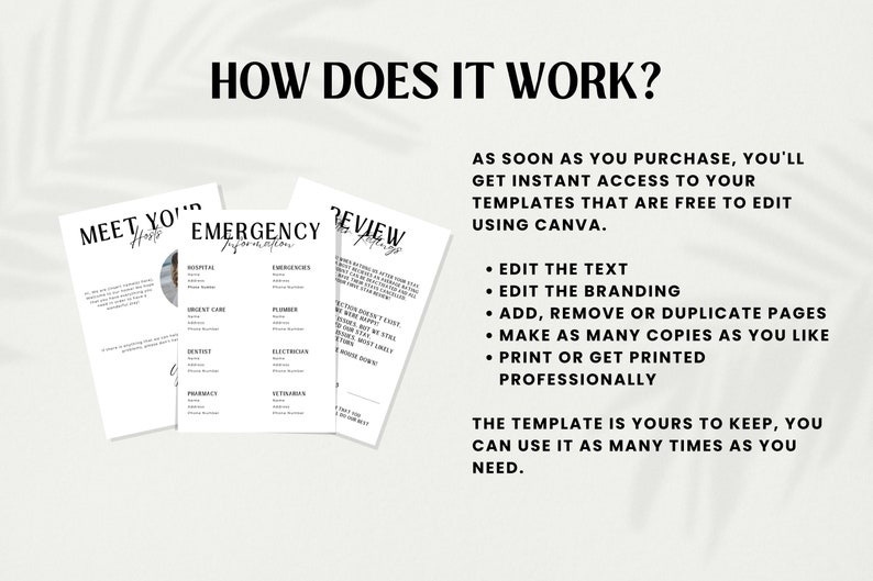 VRBO Template VRBO Check Out Instructions Template VRBO Checklist Vrbo ...