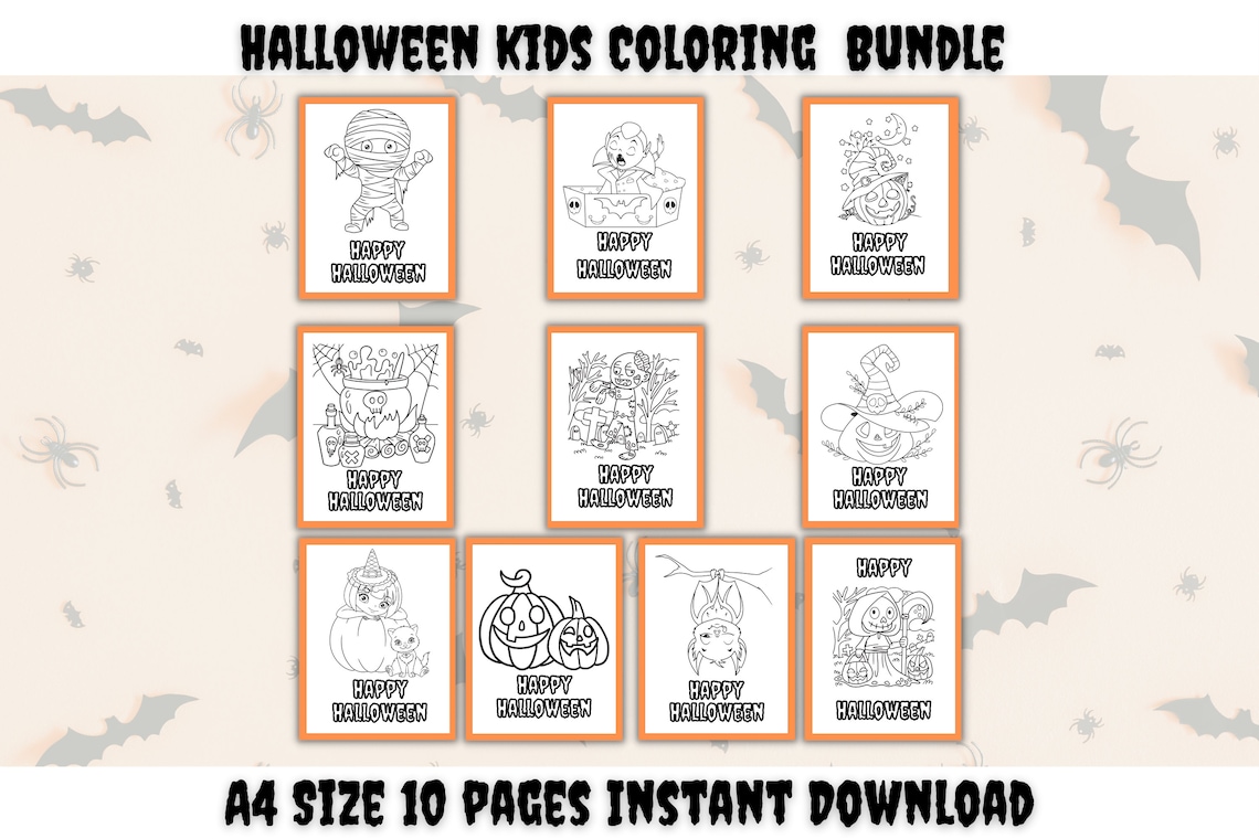 Coloring Sheets Halloween Kids Halloween Coloring Page Halloween Crafts ...