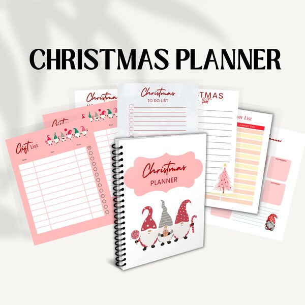 Christmas Planner - Etsy
