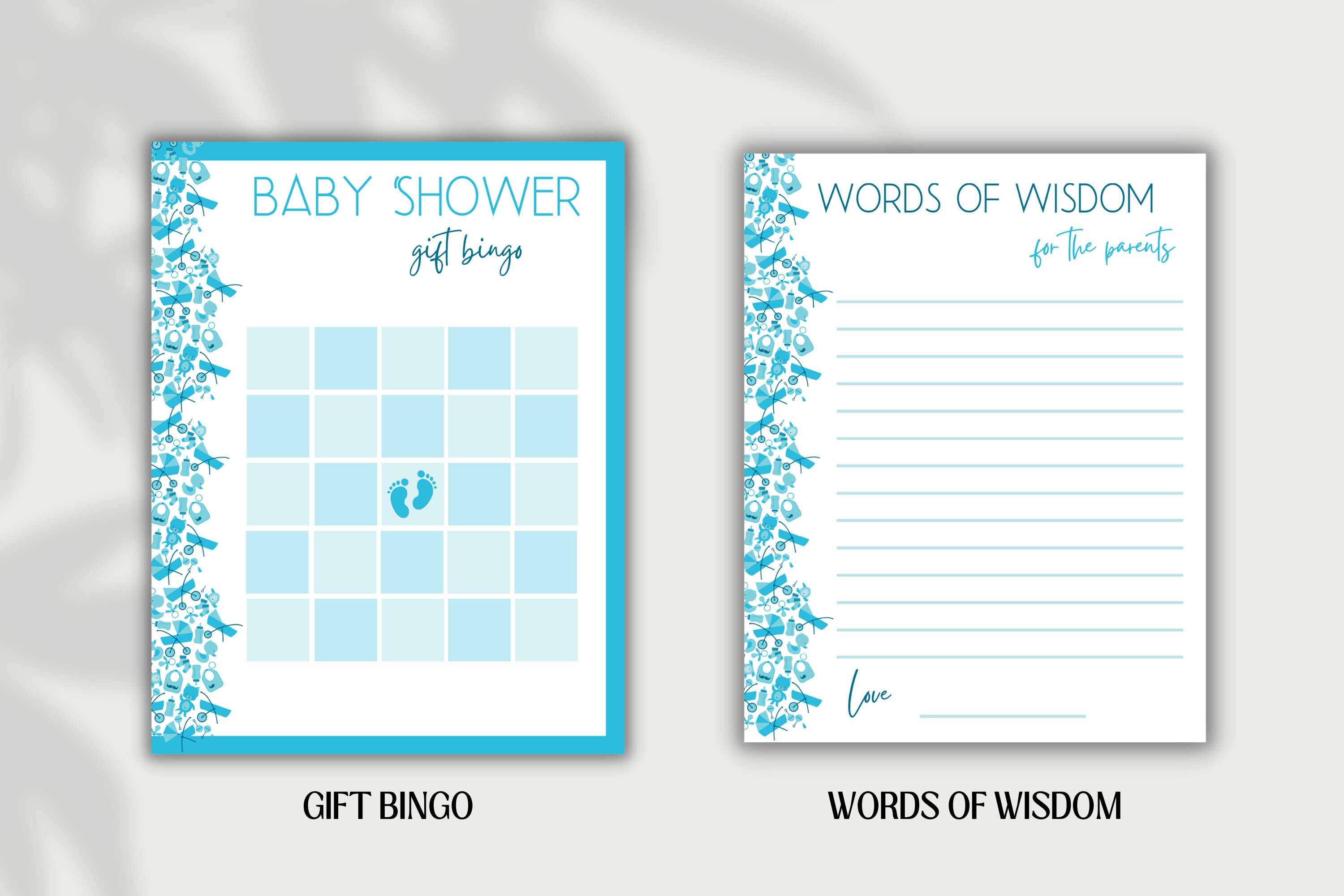 Editable Baby Shower Games Canva Baby Shower Game Baby Shower Bundle ...