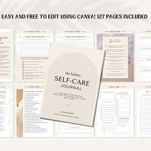 Self Care Journals Template | Self Care Journal Template | Self Care ...