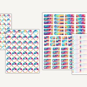 Printable Planner Sticker Sheet | Printable Planner Stickers Bundle ...