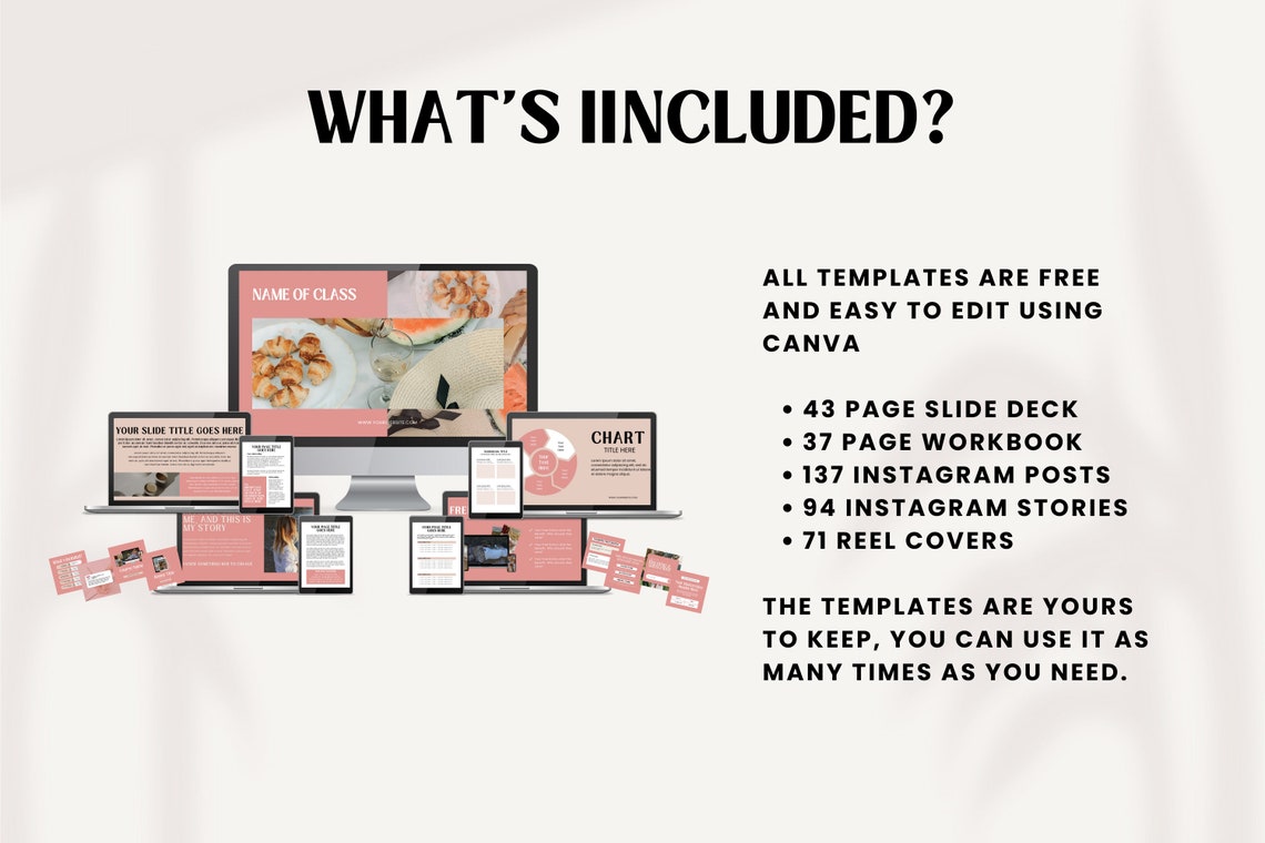 Course Templates Canva Course Workbook Template Online Course Template ...