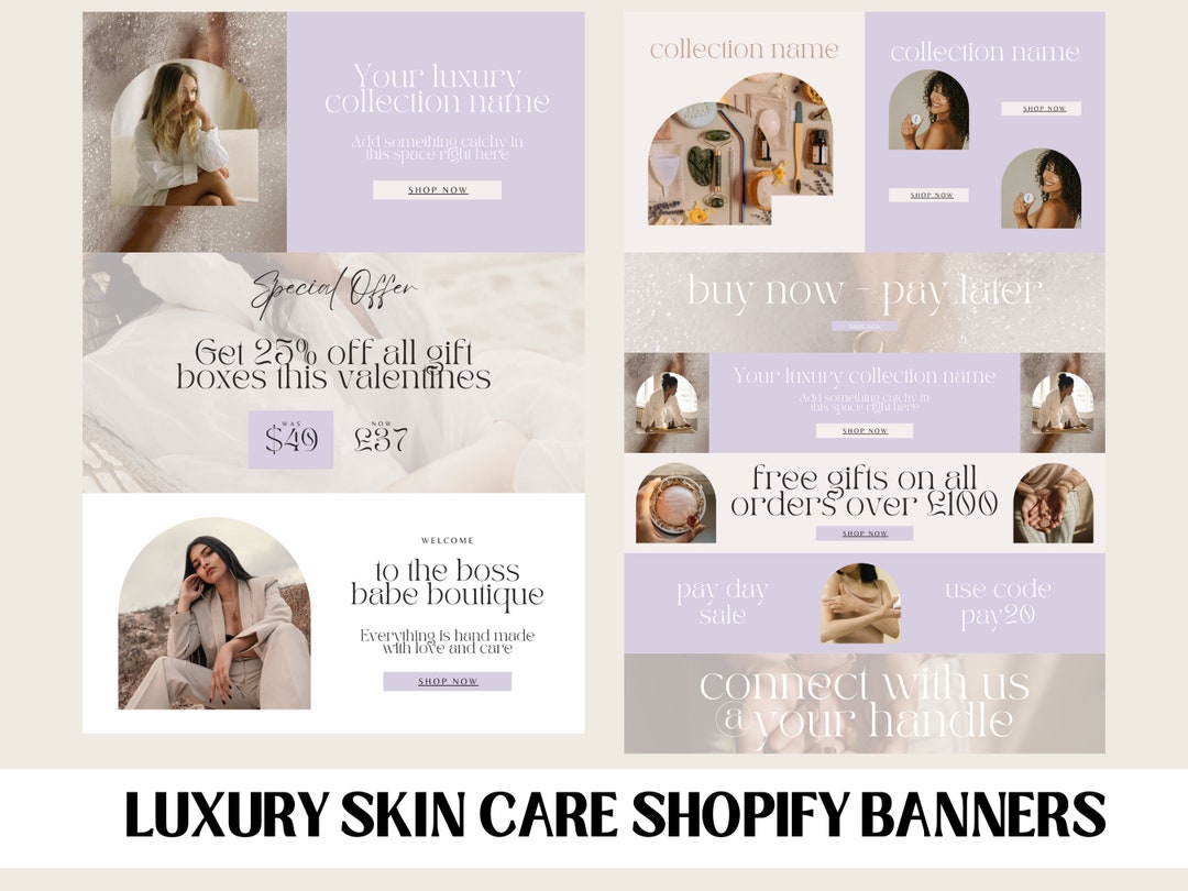 Shopify Banners | Shopify Website Banner | Website Template Shopify ...