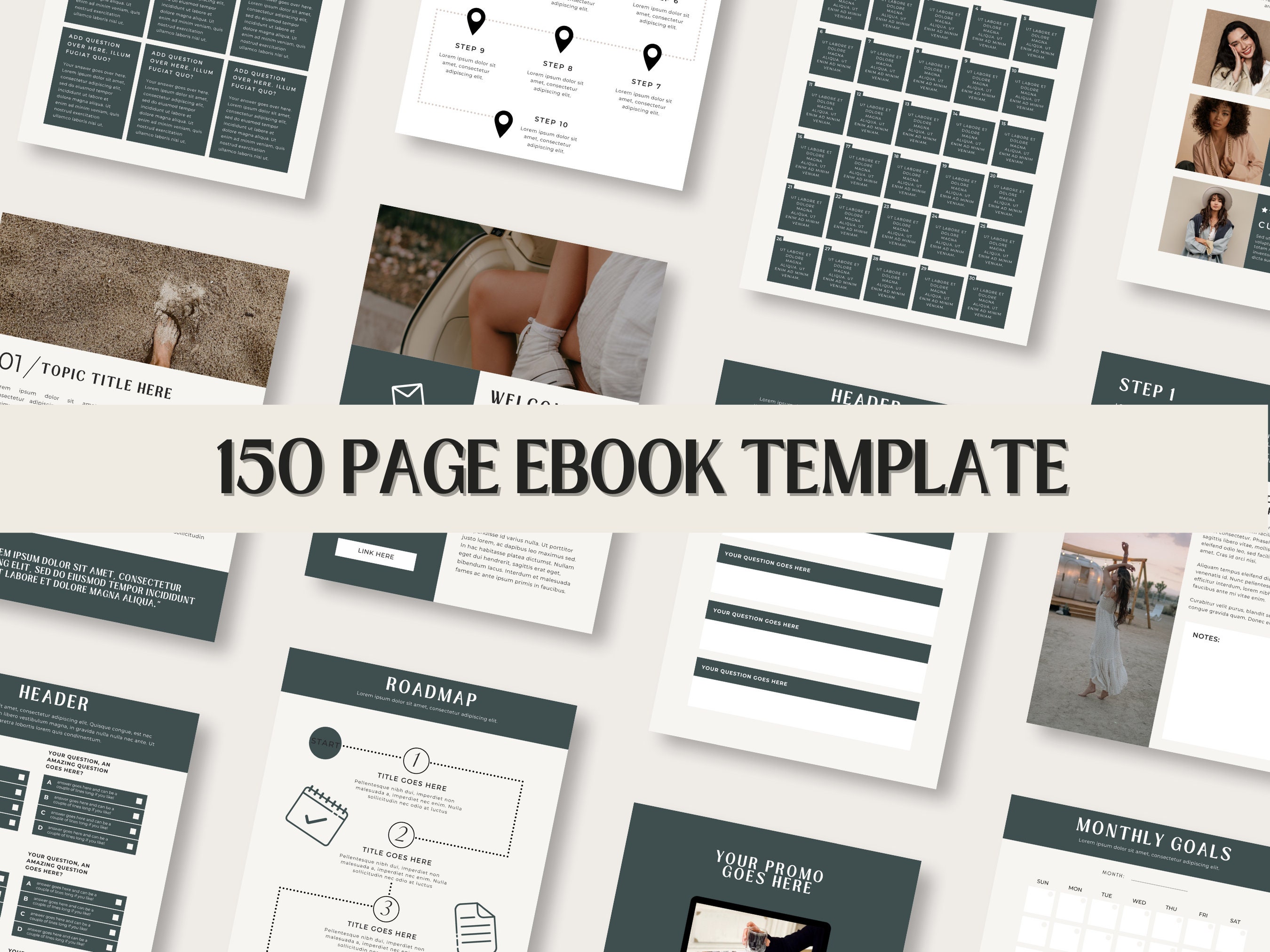 Minimalistic Ebook Template Ebook Template Education Canva Ebook ...