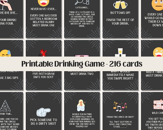 Drinking Board Game - Etsy Canada