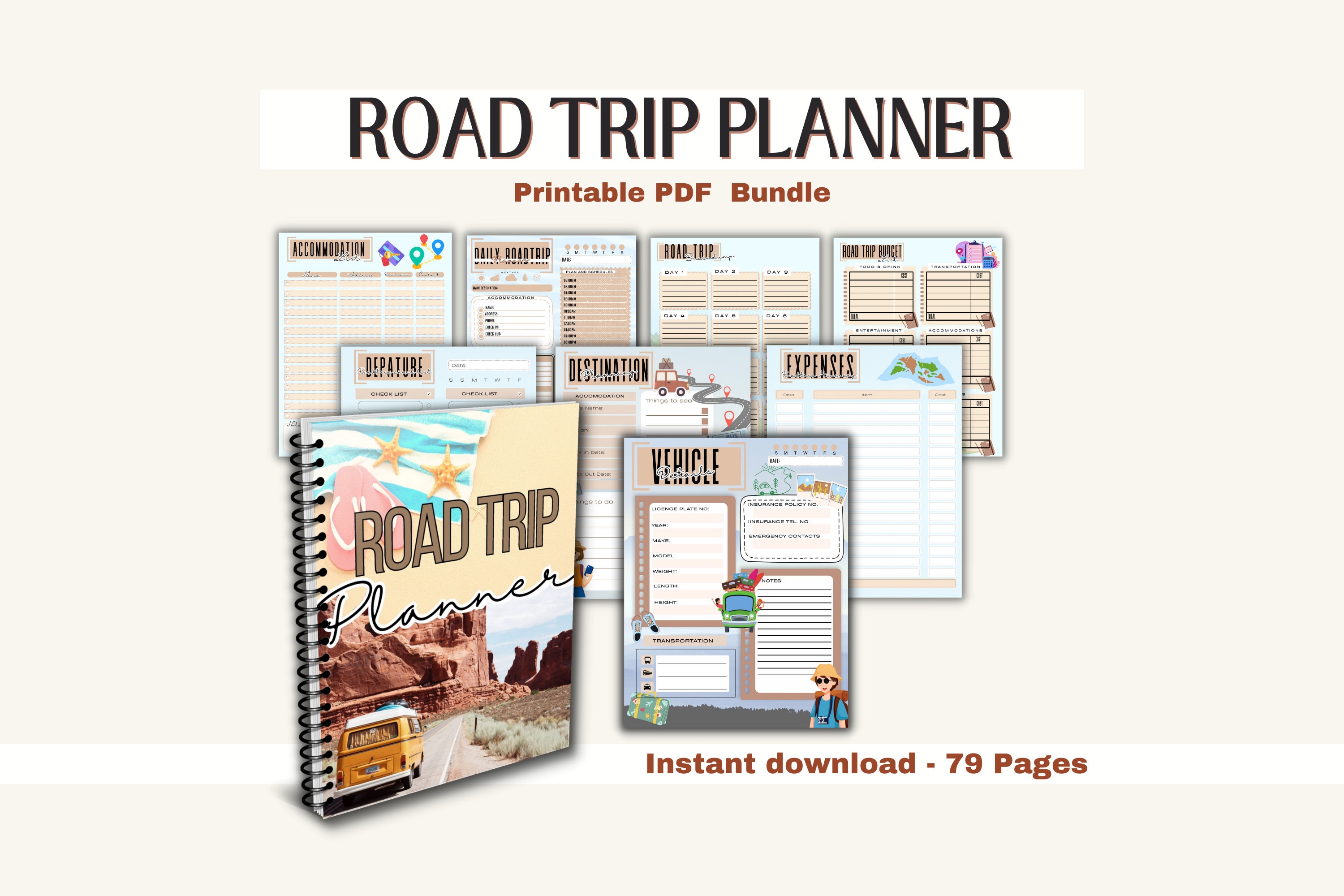 Road Trip Planners | Road Trip Planner | Vacation Road Trip Planner ...