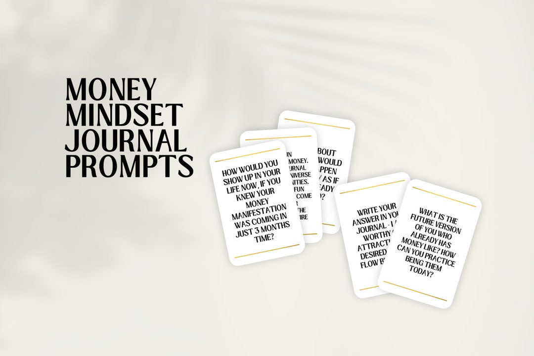 Journal Prompts for Money Mindset | Money Journal | Money Journal ...