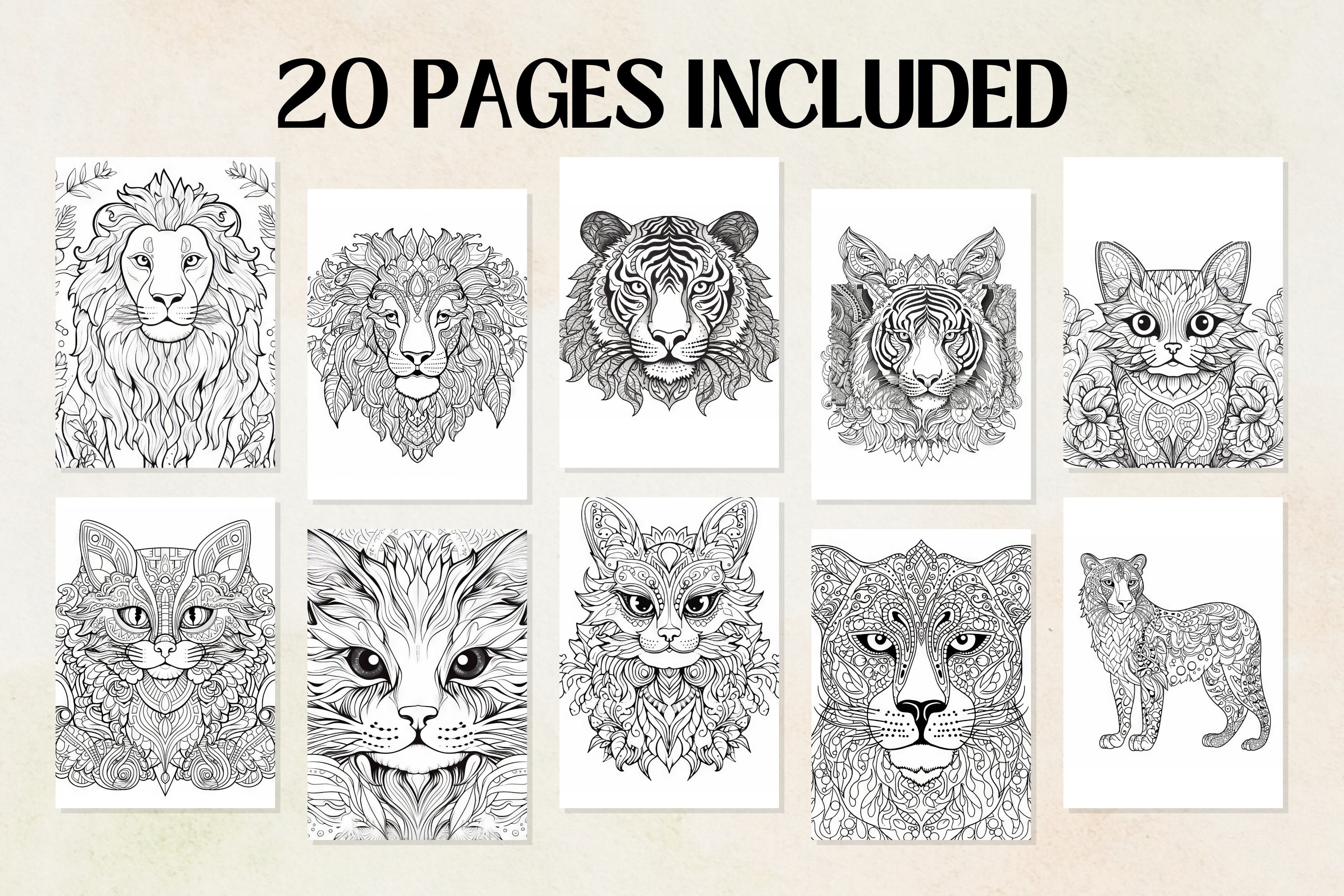 Cat Coloring Pages Printable Adult Coloring Pages Cats Cat Coloring ...