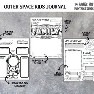 Space Activities for Kids | Space Coloring Page | Space Activity Page ...