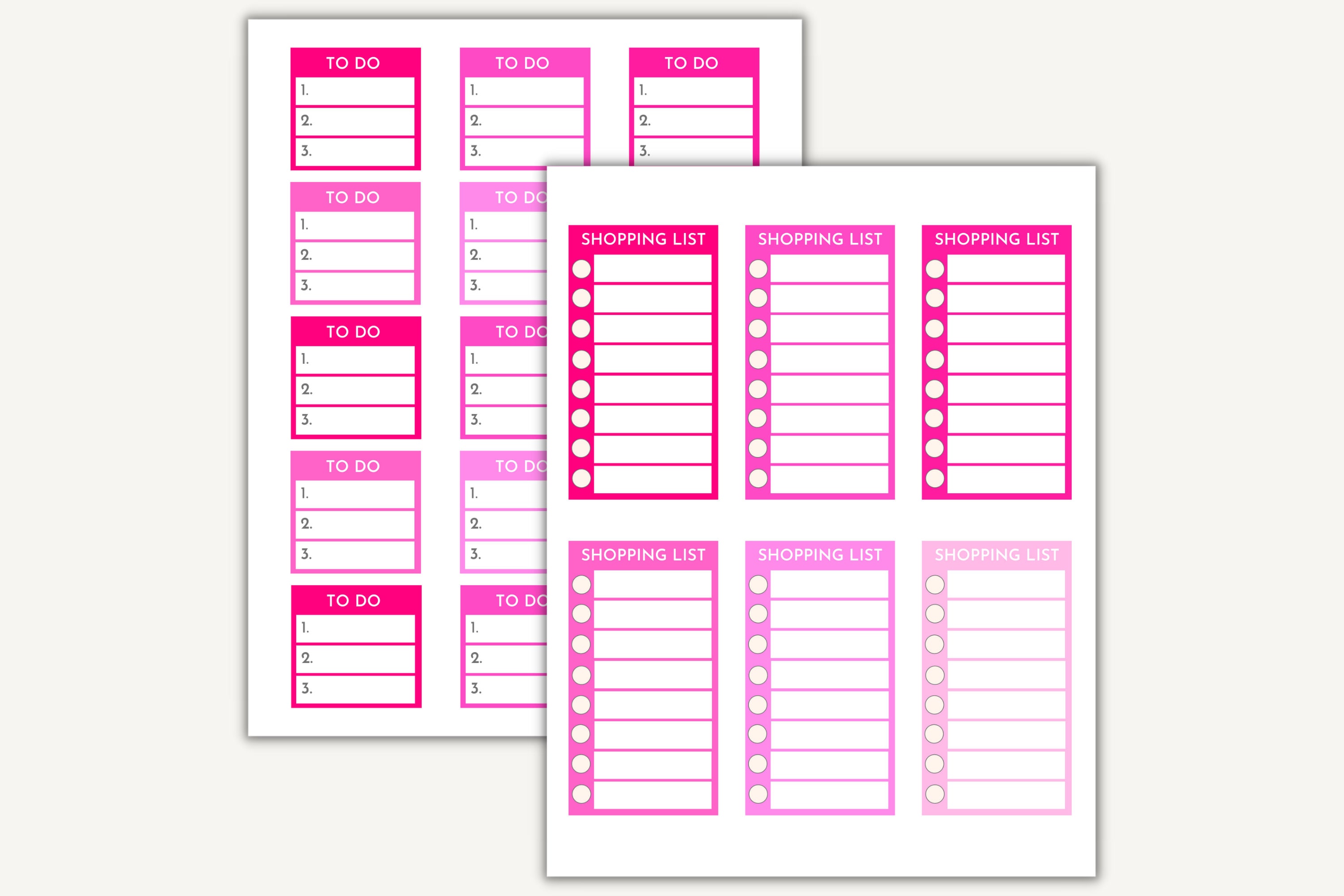 Printable Planner Sticker Sheet Printable Planner Stickers Bundle ...