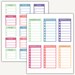 Planner Stickers | Printable Planner Icon Stickers | Printable Stickers ...