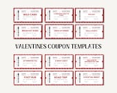 Editable Valentines Voucher Template Love Coupon Template - Etsy