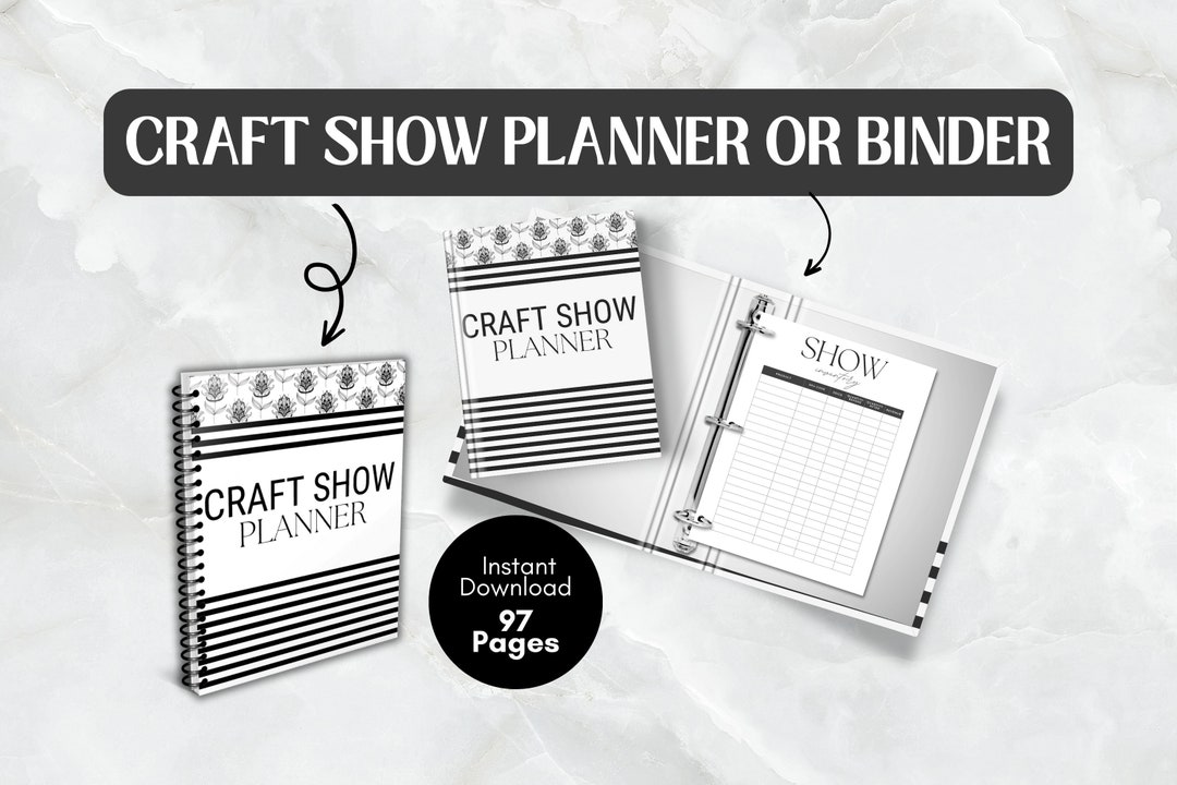 Craft Fair Planner | Craft Show Planner | Craft Show Checklist | Craft ...