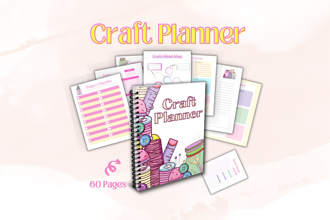 Craft Business Planner | Crafting Planner | Craft Planner Printable ...