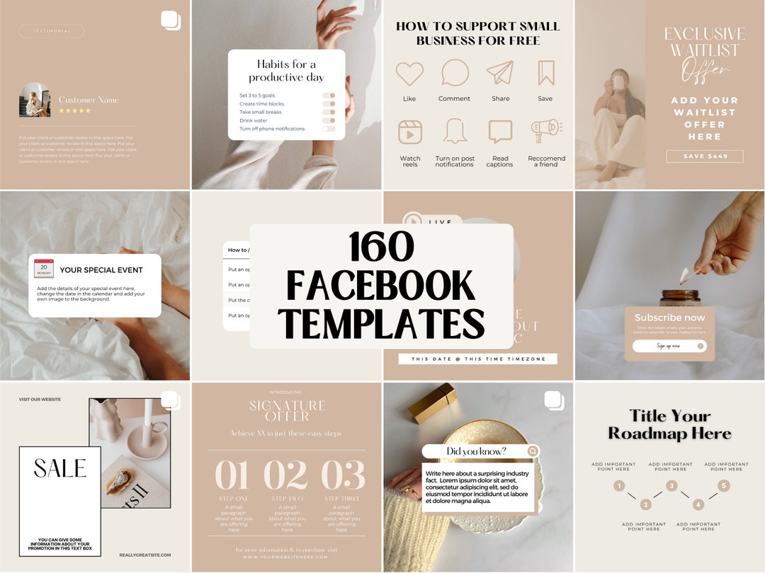 Facebook Post Template | Facebook Posts Templates | Facebook Post ...