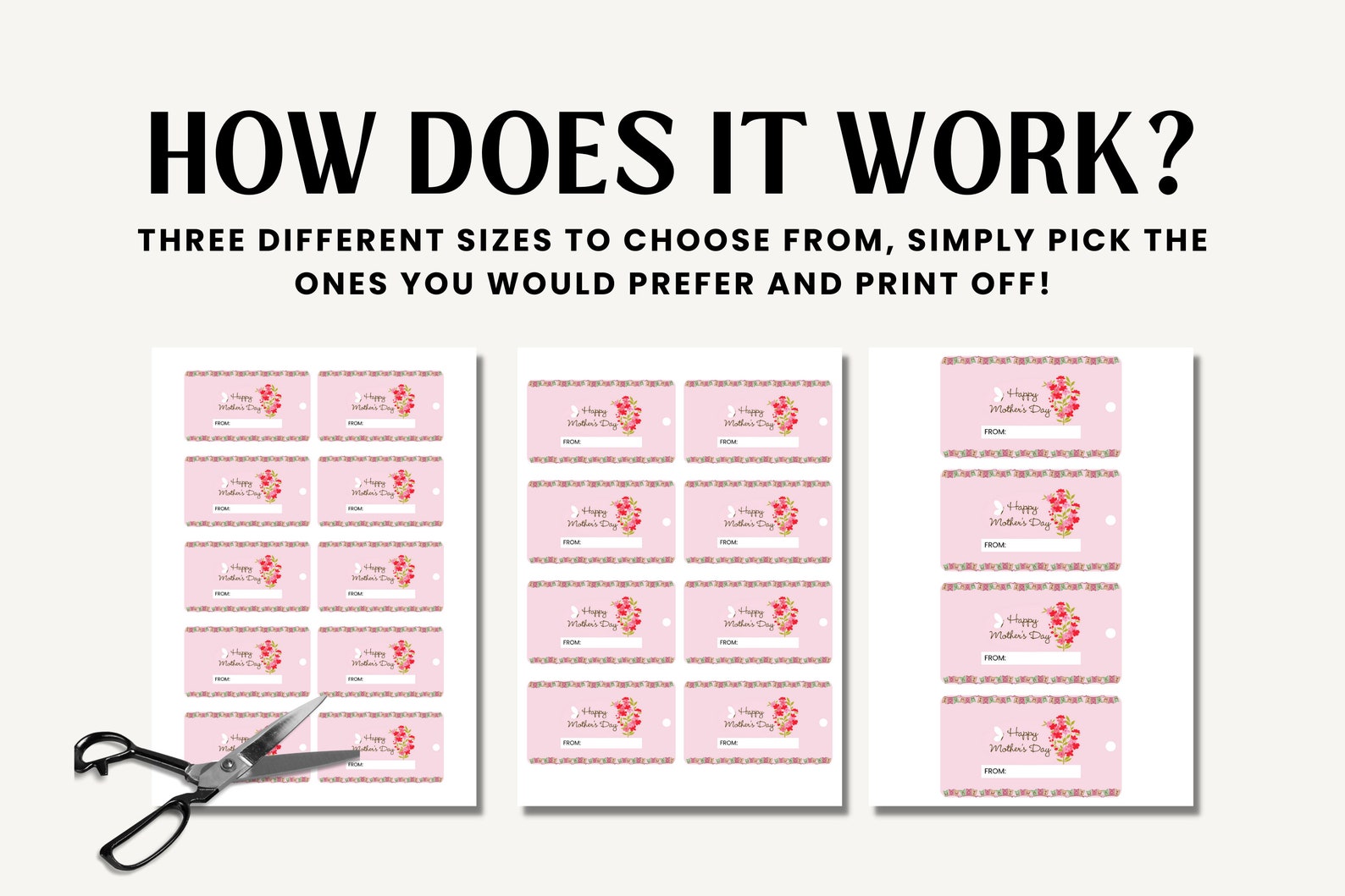 Happy Mothers Day Gift Tags | Printable Mothers Day Gift Tag | Happy ...