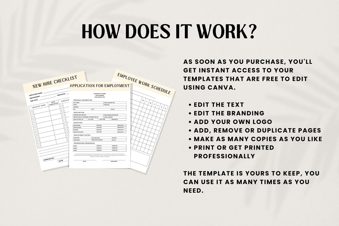 Employee Hire Forms Templates | Employee Onboarding Form Template ...