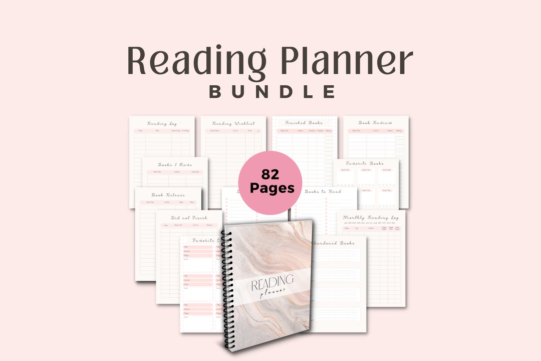 Reading Journal PDF | Reading Journal Pages | Journal for Books Read ...