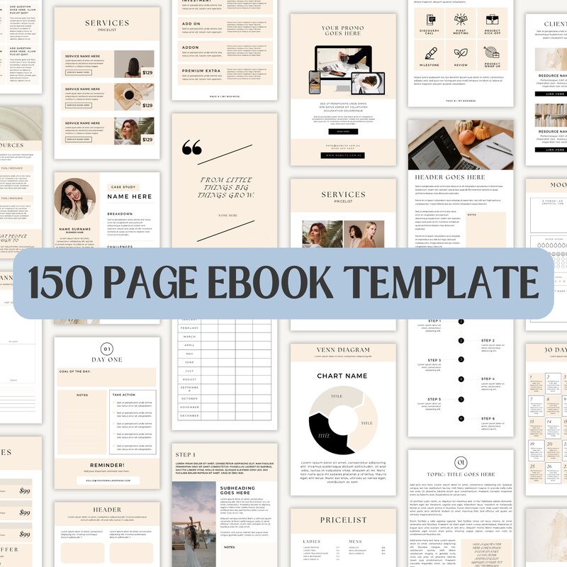 Ebook Template - Etsy