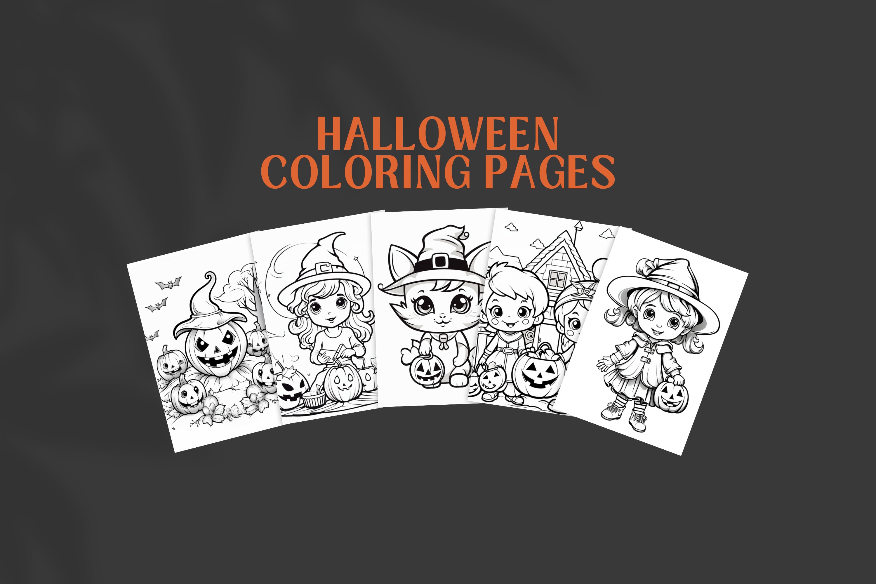 Children Halloween Coloring Pages | Halloween Coloring Pages for Kids ...