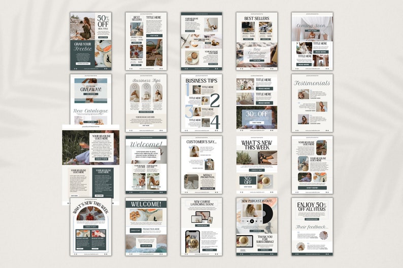 Email Marketing Template Mailchimp | Mailchimp Newsletter Templates ...