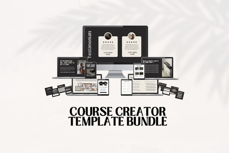 Course Templates Canva | Course Workbook Template | Online Course ...