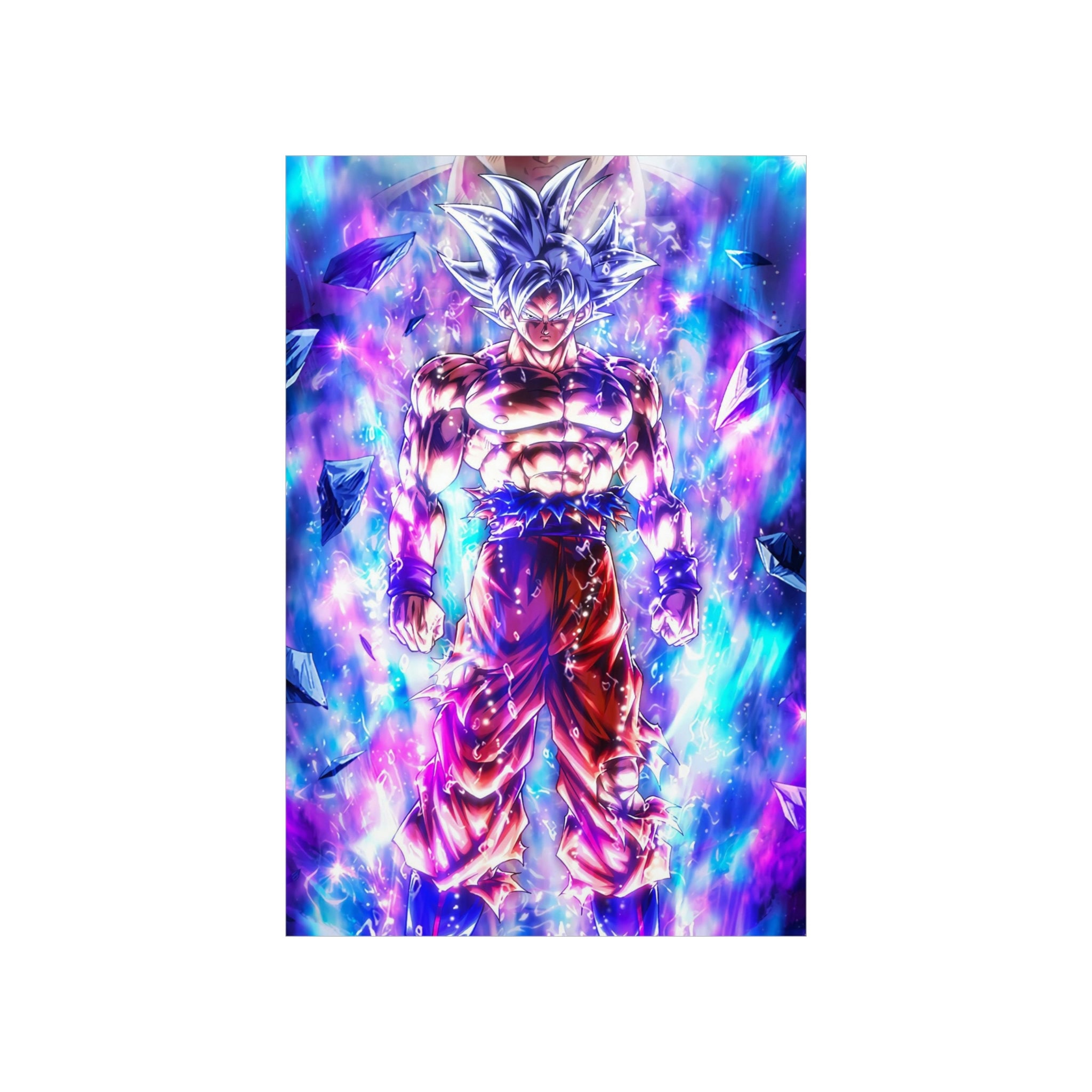 Ultra Goku Anime Dragon Ball Z Poster