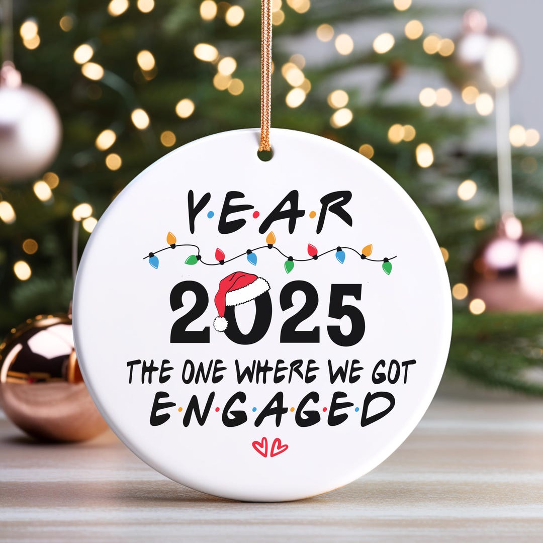 The One Where We Got Engaged, 2025 Christmas Engagement, Engagement ...