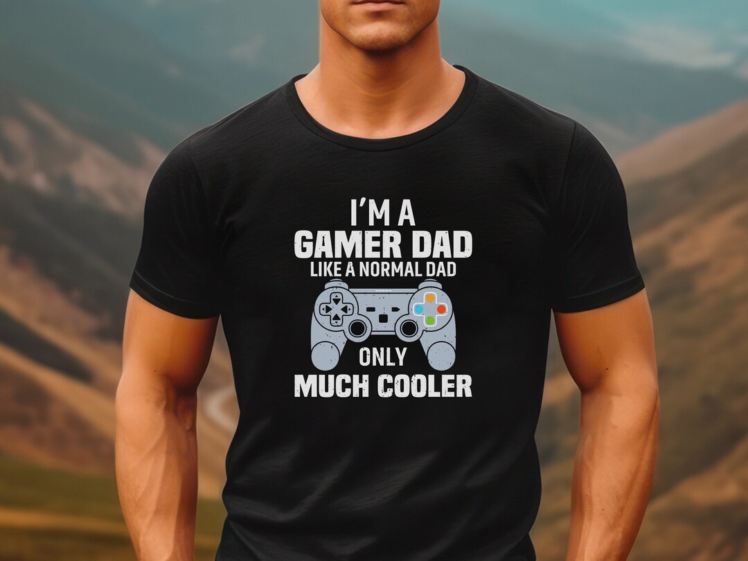 Gamer Dad, Gift for Father, Dads Who Game, Video Game Dad Gift, Gamer ...