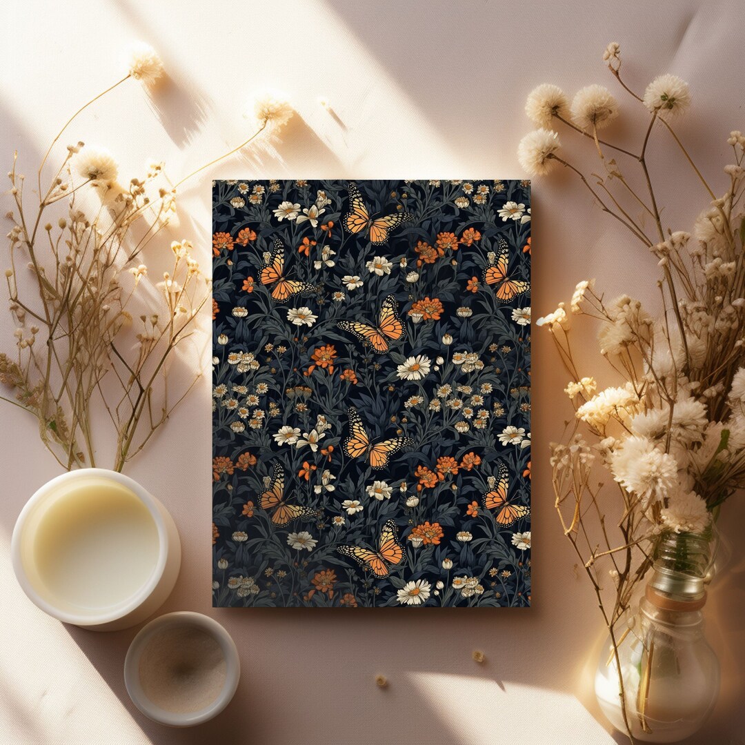 Butterfly Cottagecore Notebook, Cottagecore Gift, Cottagecore Notebook ...