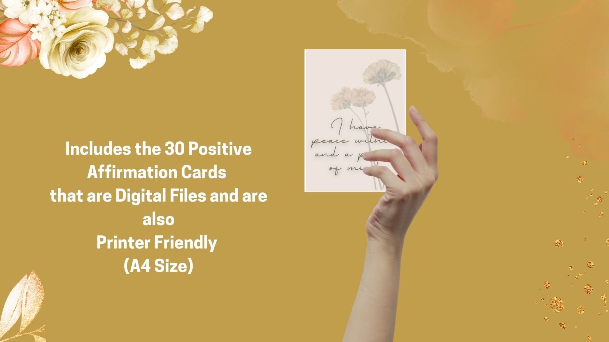30 Self-care Positive Affirmation Cards - Etsy