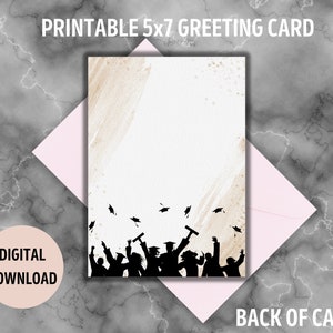 Printable Graduation Cards, Graduation Card, Congrats Grad, Card for ...