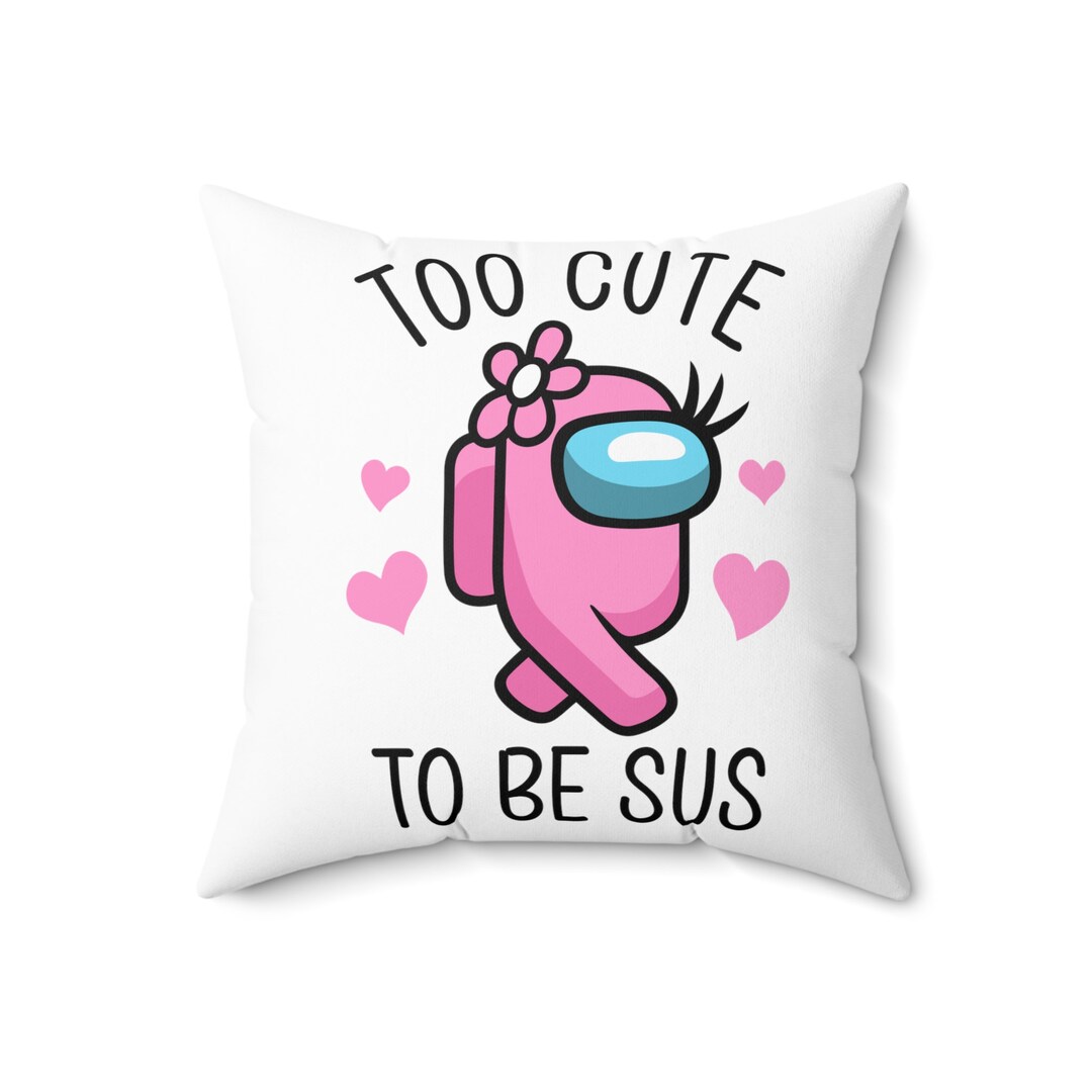 Among Us Plushie Square Pillow - Etsy