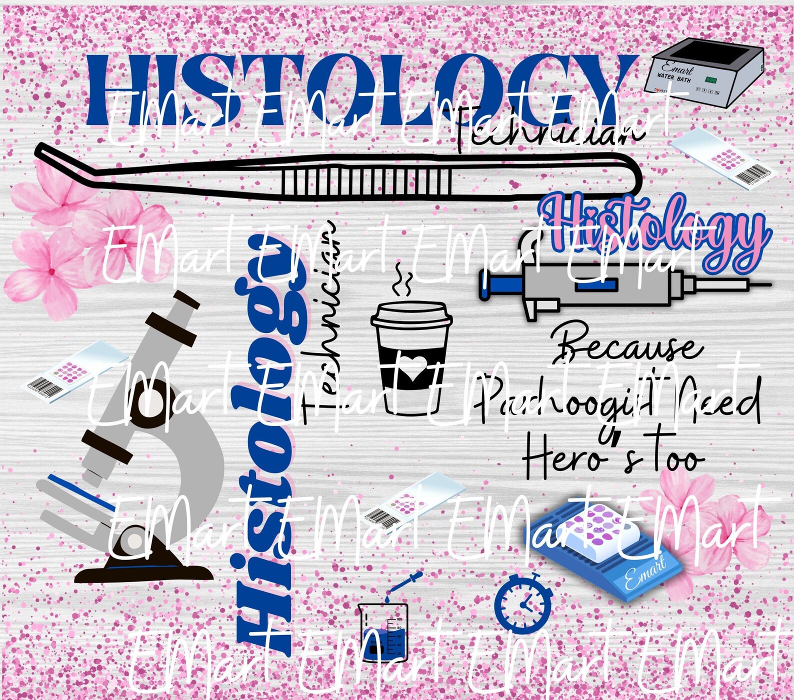 Histotech, Histology Technician Tumbler - Etsy