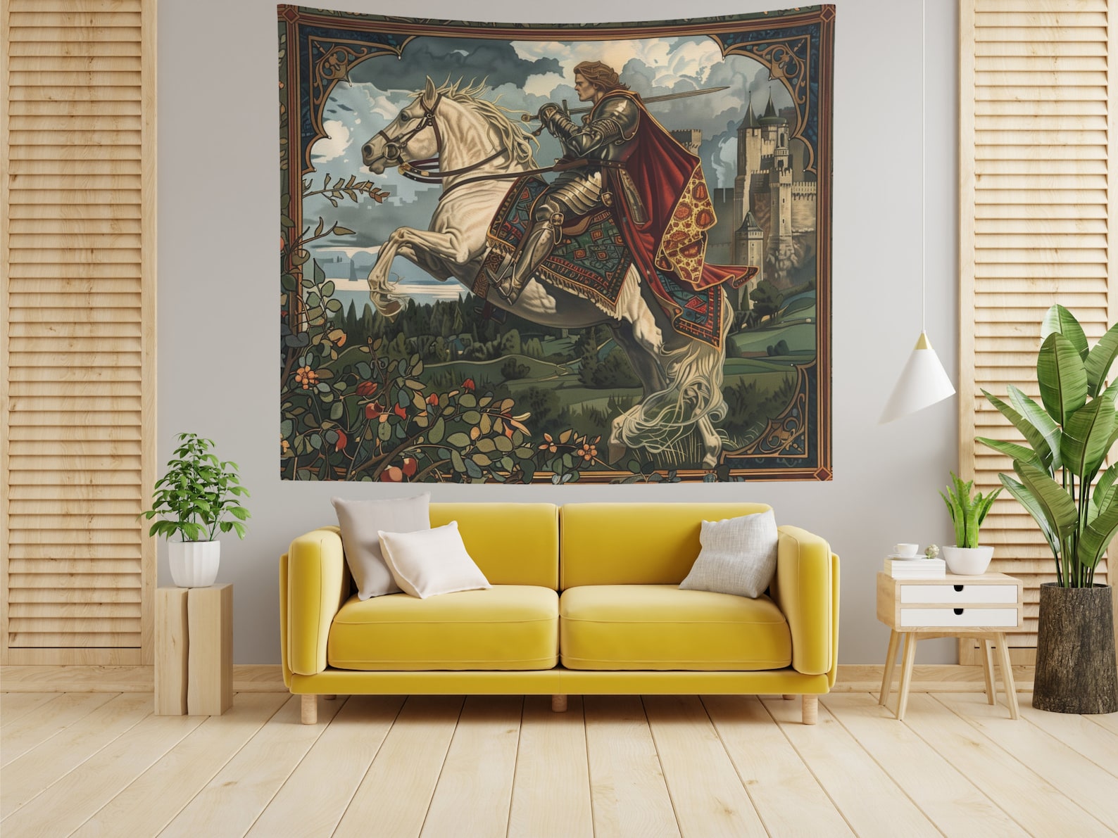 Renaissance Tapestry, Medieval Tapestry, Gothic Wall Art, Medieval Wall ...