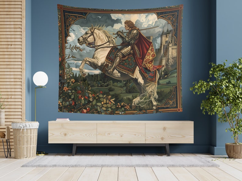 Renaissance Tapestry, Medieval Tapestry, Gothic Wall Art, Medieval Wall ...
