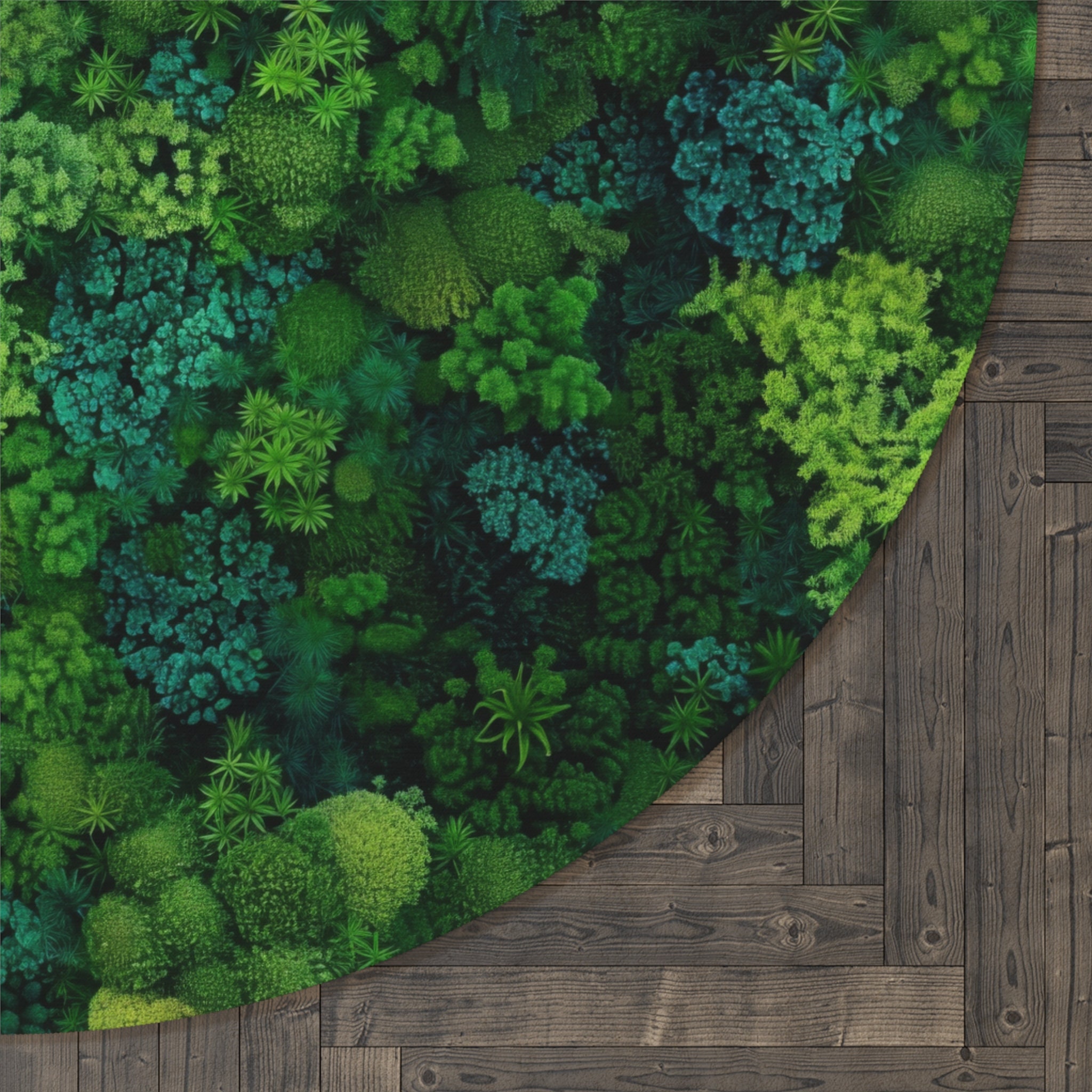 Colorful Moss Rug, Green Moss Rug, 3D Moss Area Rug, Nature Rug, Moss ...