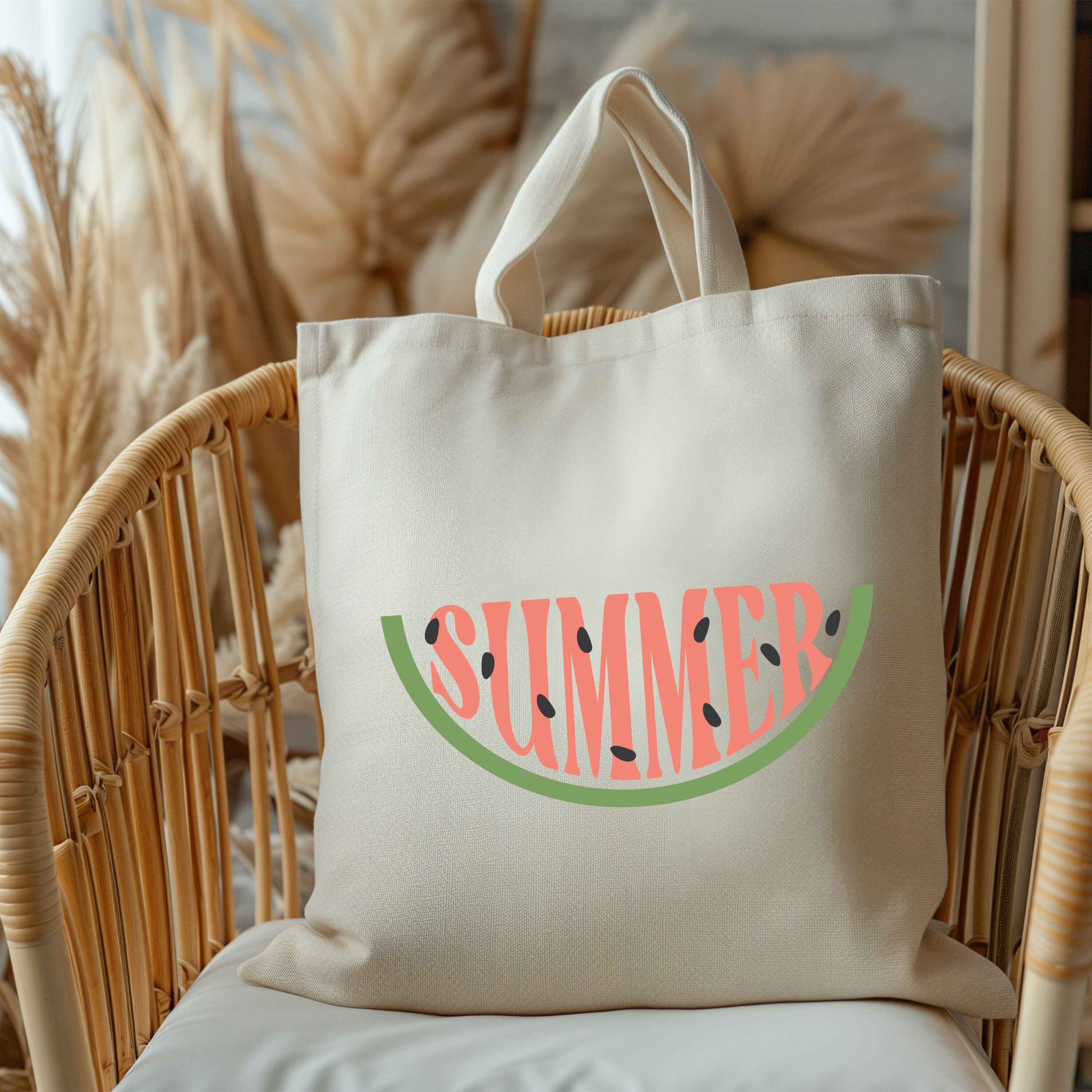 Summer Totebag Watermelon Sunburn Repeat Sunrise Sunset Beach Babe Tote ...