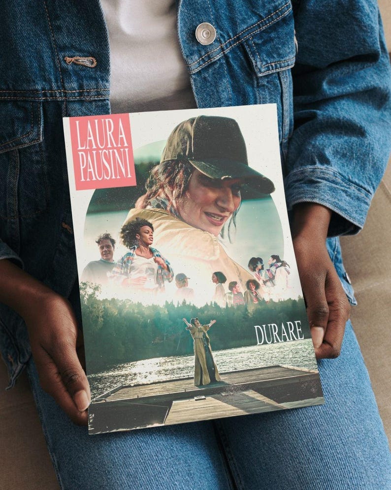 Laura Pausini Poster | Italian Music Wall Art | Celebrity Printable ...